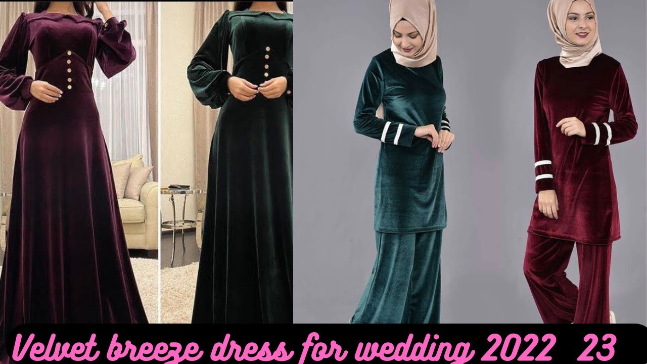 Velvet breeze suit for wedding 2022&23|Velvet dress design |palachi ...