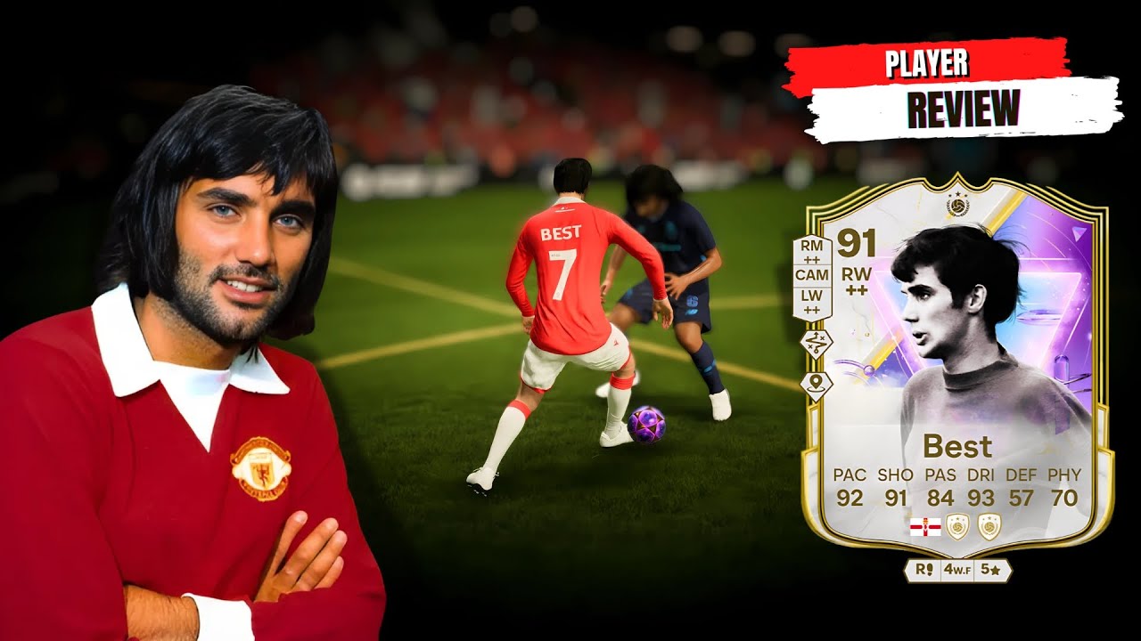 91 George Best is free goals PLAYER REVIEW FC 25 ULTIMATE TEAM - YouTube