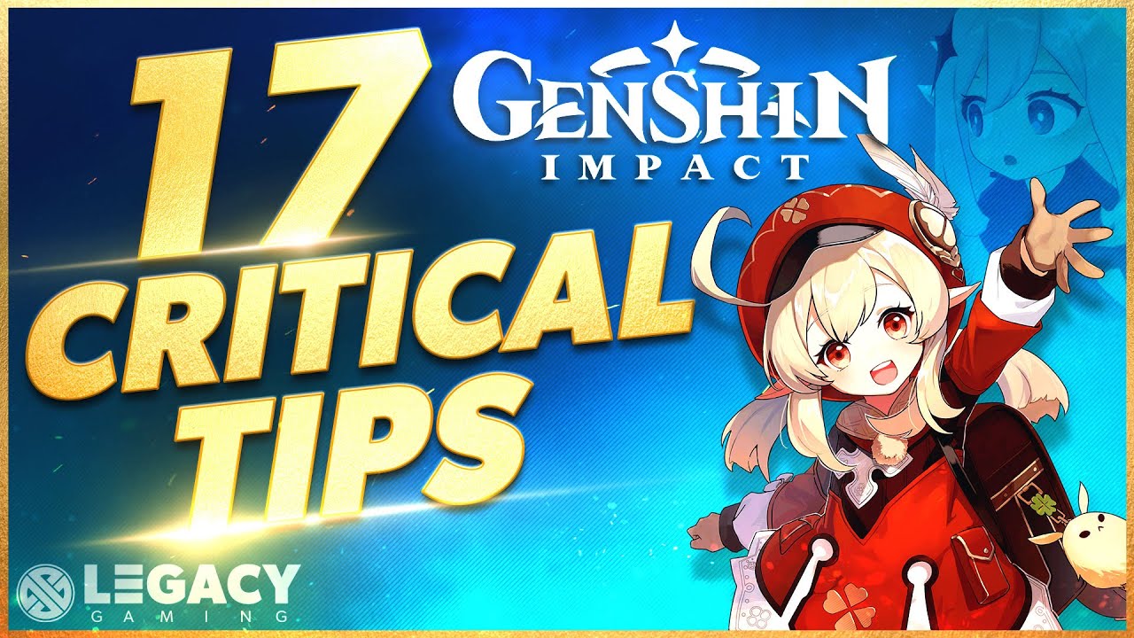 Genshin Impact - 17 Advanced Tips For EVERY Player - YouTube