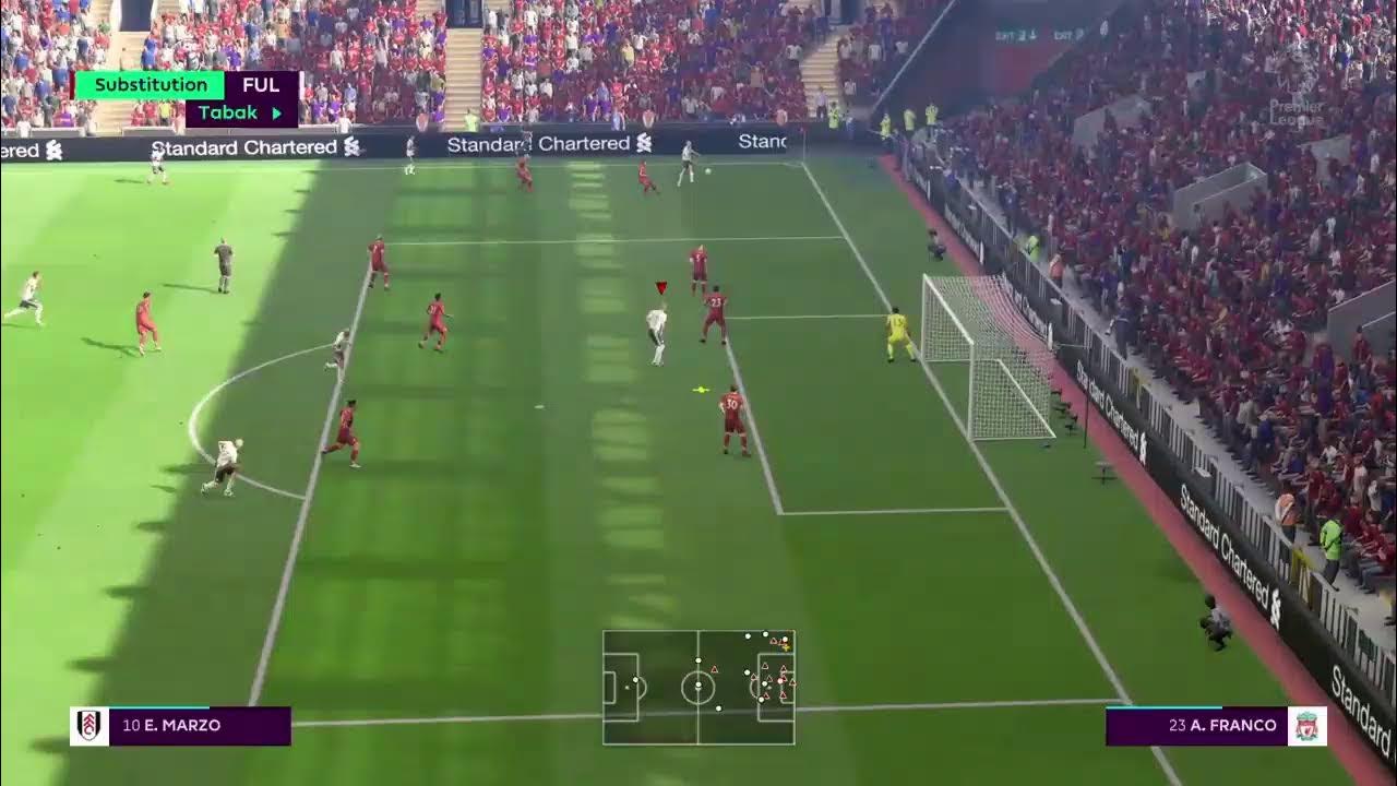 Fulham 2026-2027 EPL Match 9 @ Liverpool (4-4-0) - YouTube