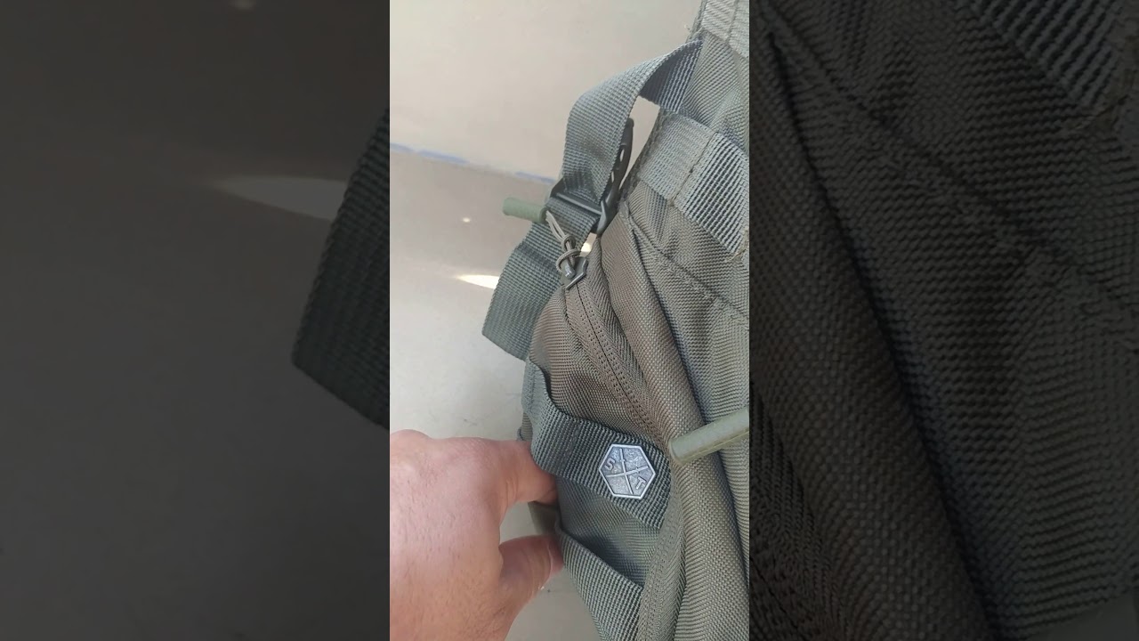 Samurai tactical backpack. - YouTube