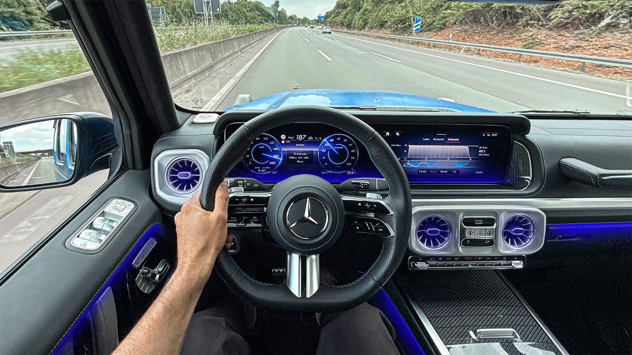 2026 Mercedes G580 POV DRIVE! BEST EQ! Electric G-Class! Exterior ...