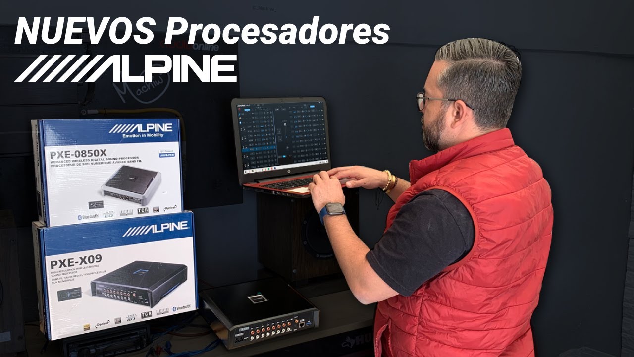 NUEVOS PROCESADORES ALPINE PXE 0850X y PXE X09 | Unboxing y Review ...