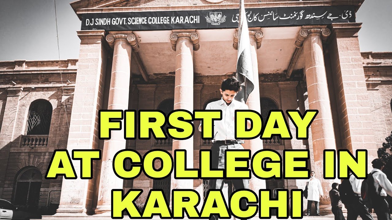 DJ Sindh Government Science college Orientation Day | First Day In Dj ...