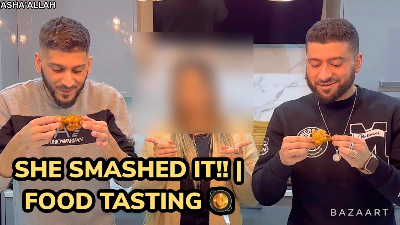 SHE SMASHED IT WITH THIS RECIPE!! | FOOD TASTING 🥘 - YouTube