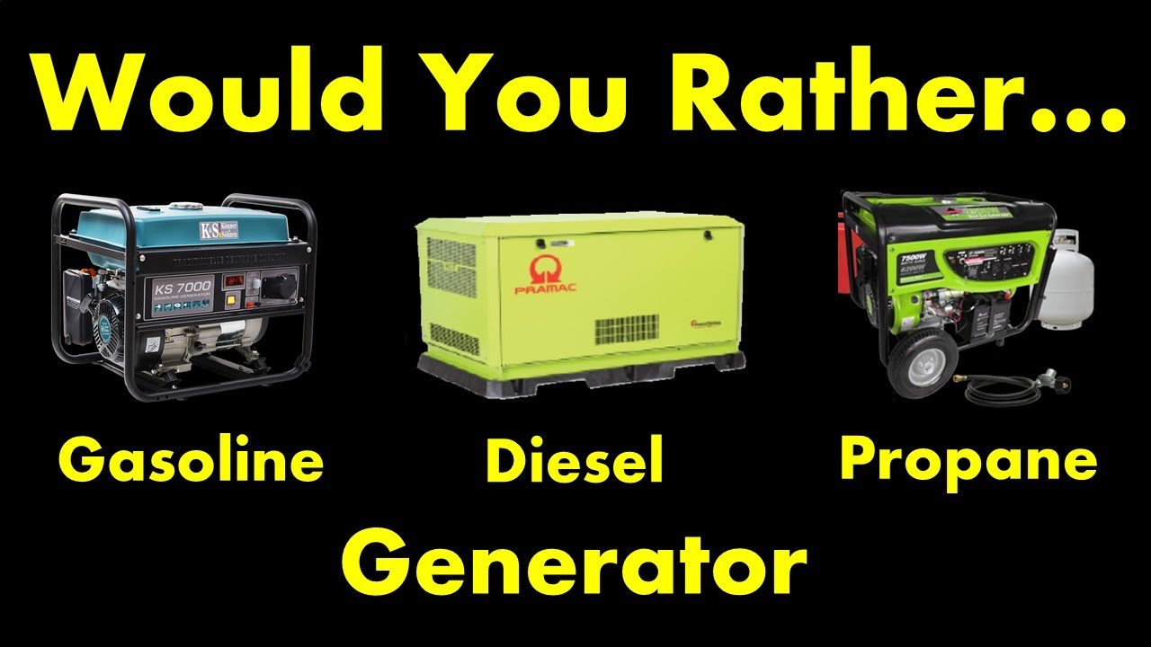Propane vs Gas Generator: 2025 Comparison