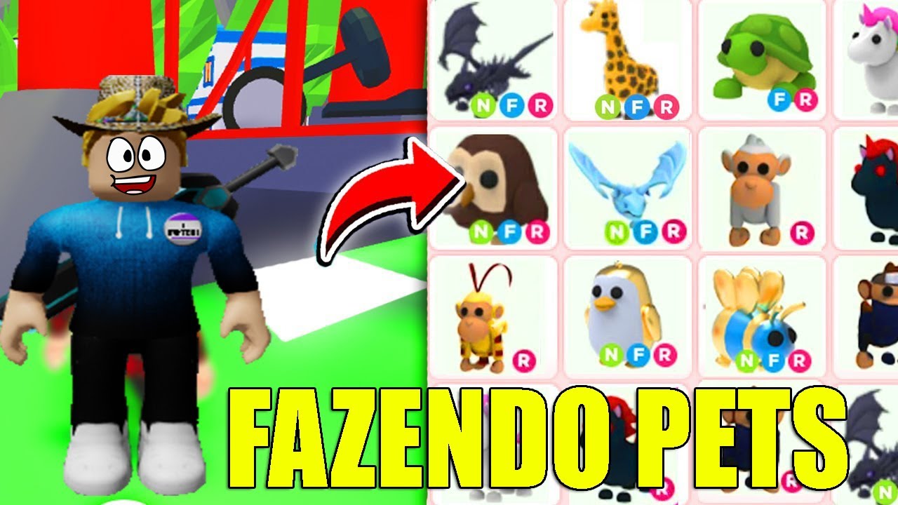 CRIANDO E FAZENDO PETS NO ROBLOX , (ROBLOX PETS) - YouTube