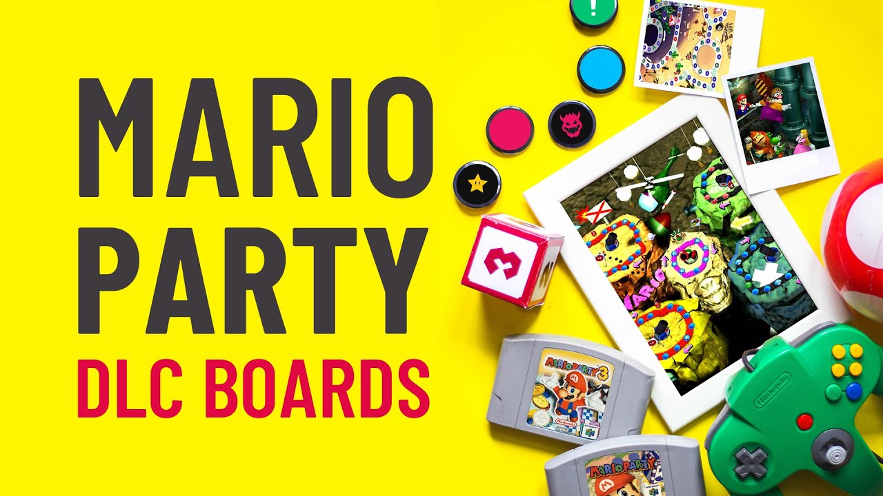 More MARIO PARTY Superstars DLC Boards! - YouTube