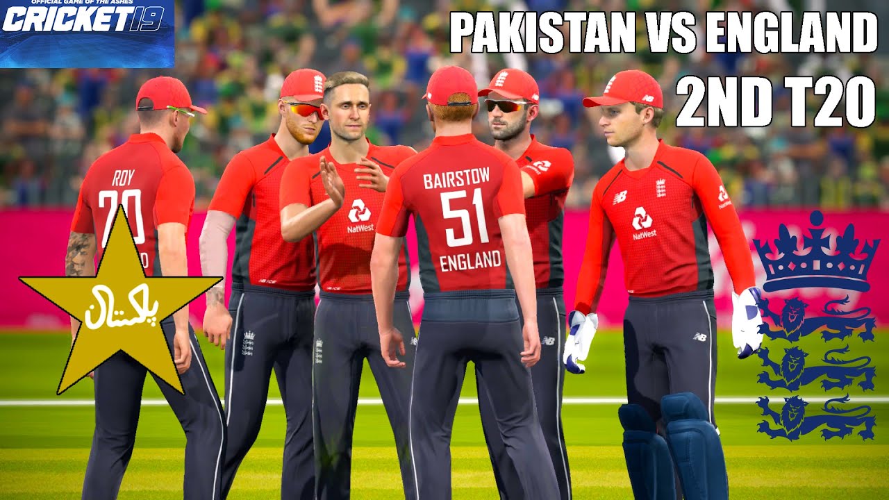 Pakistan vs England 2nd T20 Match 2020 || Cricket 19 Gameplay 1080P ...