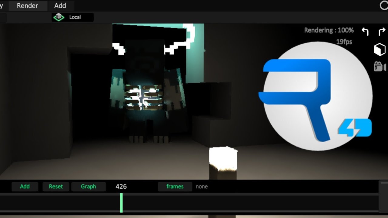FAZENDO ANIMAÇÃO DE MINECRAFT NO ANDROID - Reconn 4D - YouTube