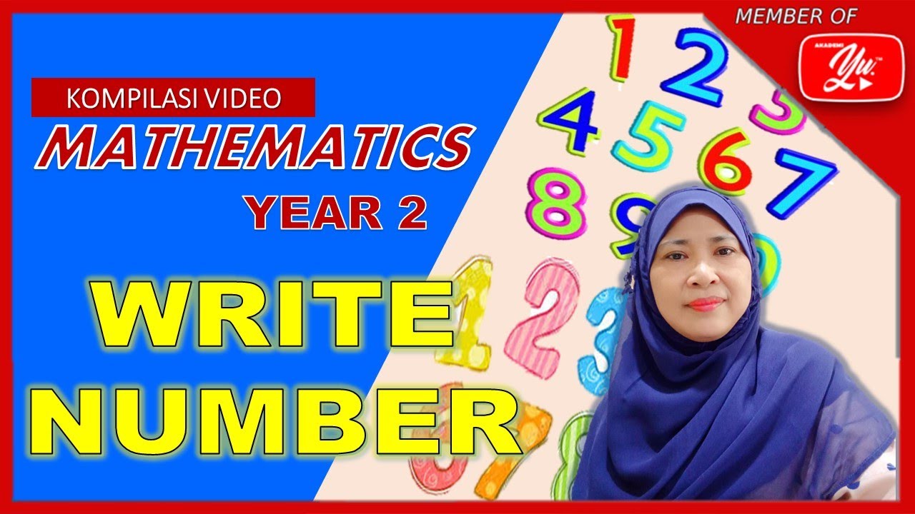 MATHEMATICS YEAR 2(DLP) I WRITE IN NUMERAL#AYU - YouTube