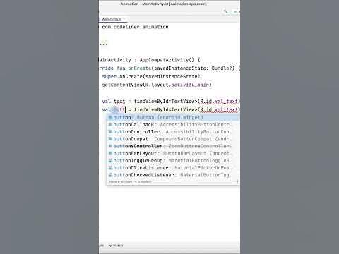 Android Animation Using Kotlin - YouTube