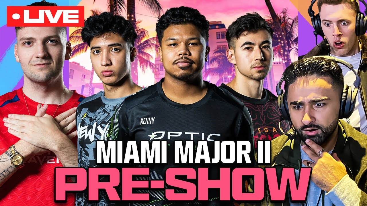 CDL MAJOR 2 PRE-SHOW: OpTic vs Miami PREDICTIONS!! - YouTube