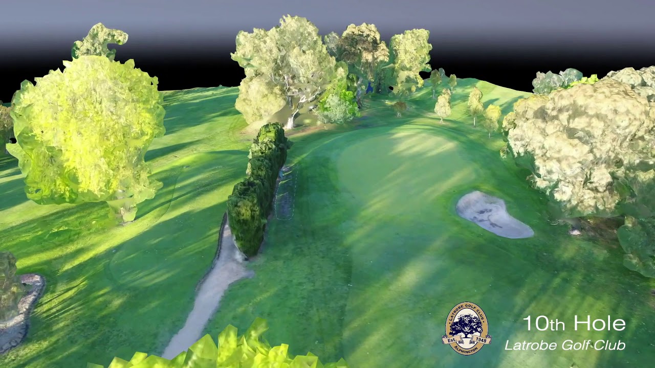 Latrobe Golf Club - 10th Hole - YouTube