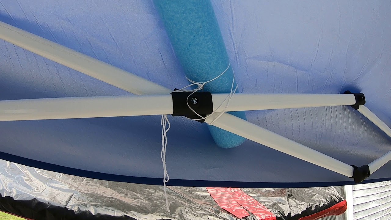 Pool noodle framing - YouTube