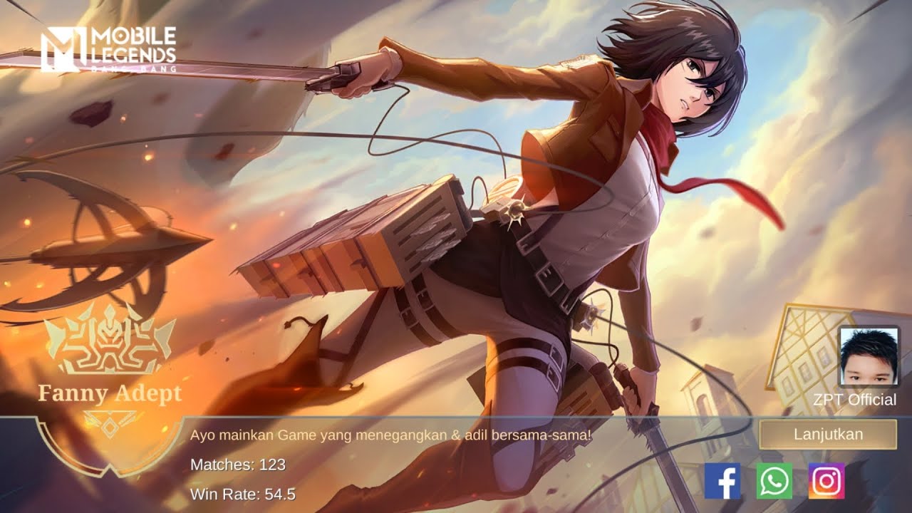 AOT GACHA SAVAGE | AOTXMLBB PHASE 2 | MLBB | ZPT - YouTube