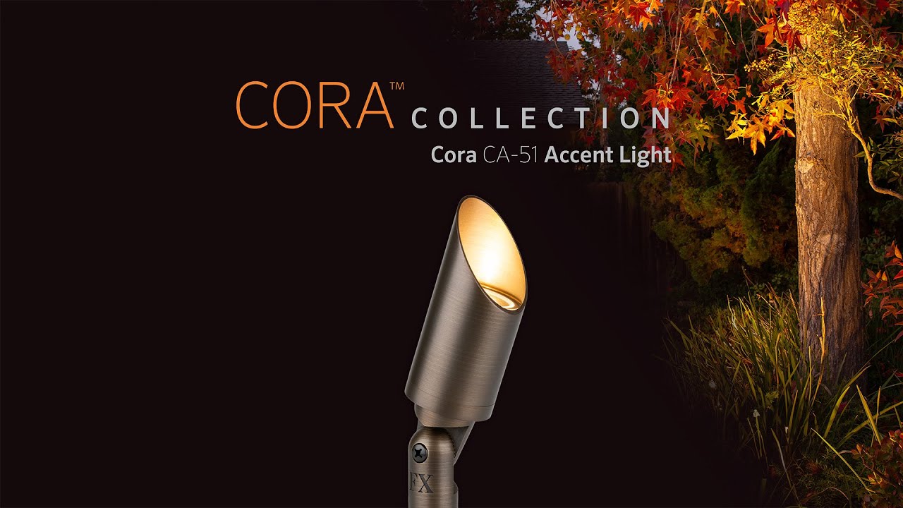 FX Luminaire Cora™ Collection Up and Down Accent Light - YouTube