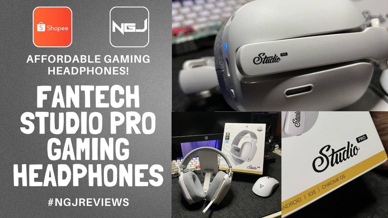 Fantech Studio Pro Review | Affordable Gaming Headphones | Quad ...