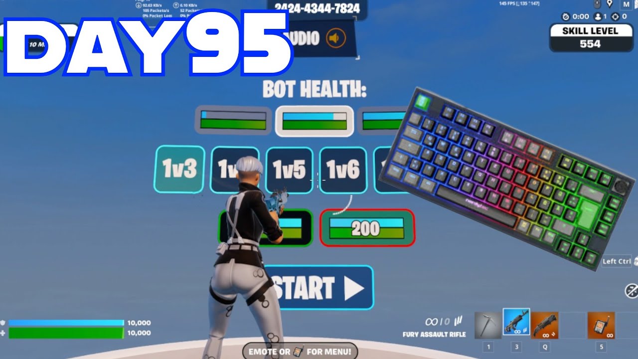 kbm on fortnite day95 - YouTube