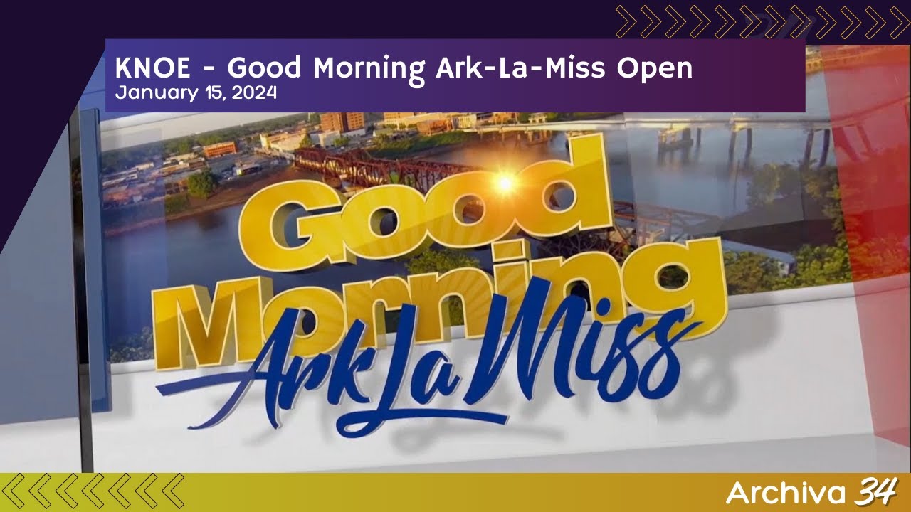 KNOE - Good Morning Ark-La-Miss Open | January 15, 2024 - YouTube