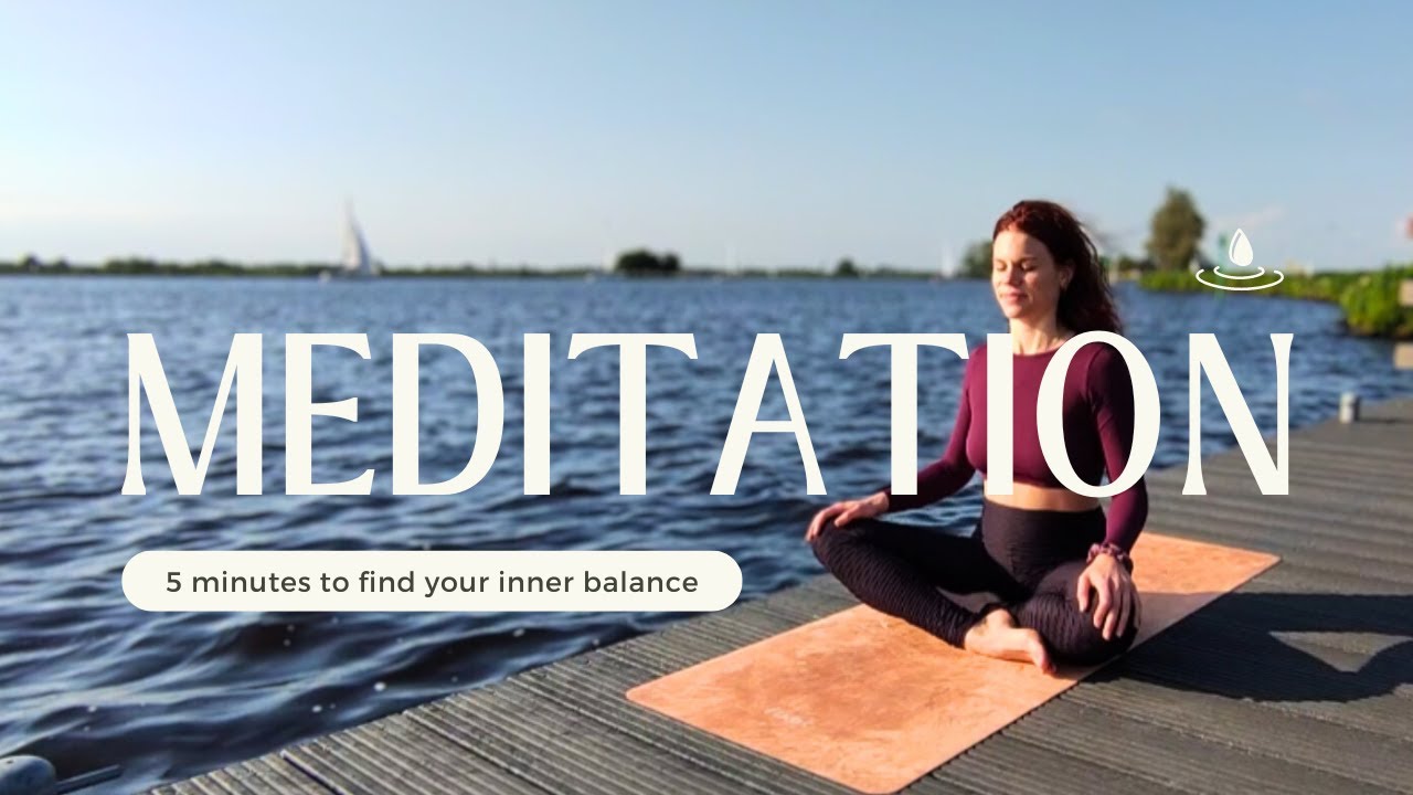 5 Min Guided Meditation | Find your Inner Balance 🧘 - YouTube