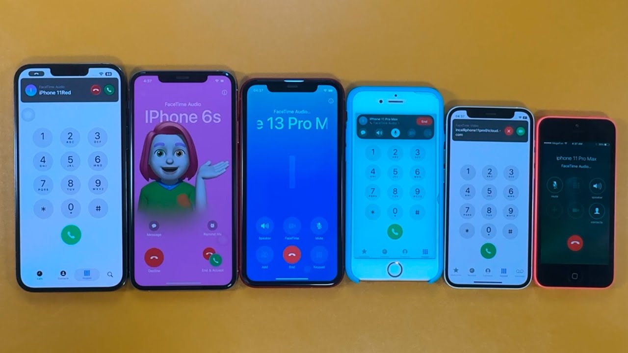 FACETIME INCOMING CALL APPLE IPHONE 13PM\11PM\11\6S\12MINI\5C - YouTube