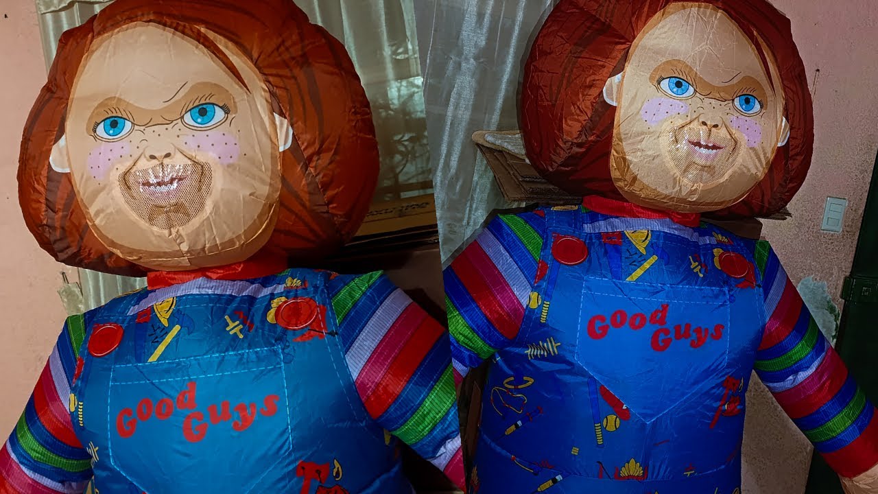 ¿EL MEJOR DISFRAZ PARA HALLOWEEN? 🎃 CHUCKY INFLABLE CON LICENCIA 🔪 ...