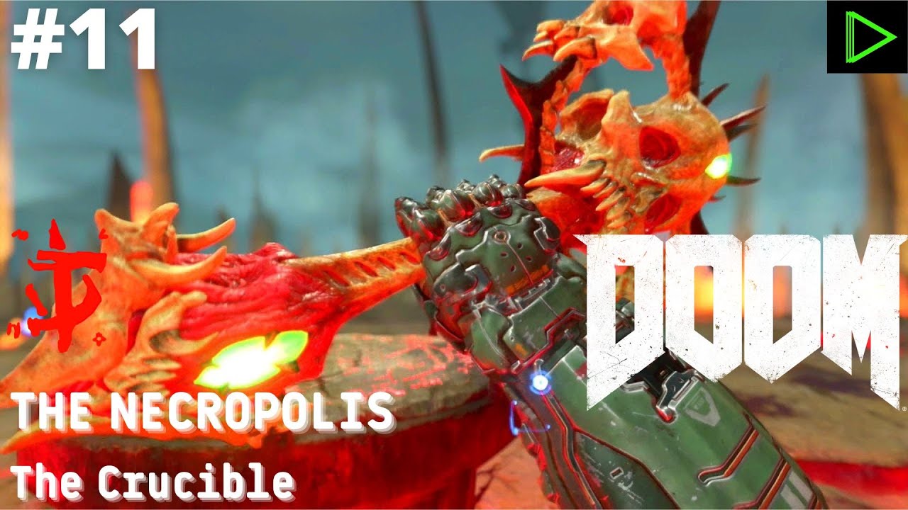 DOOM Gameplay Walkthrough Part 11 - THE NECROPOLIS (RIZZninty9) - YouTube
