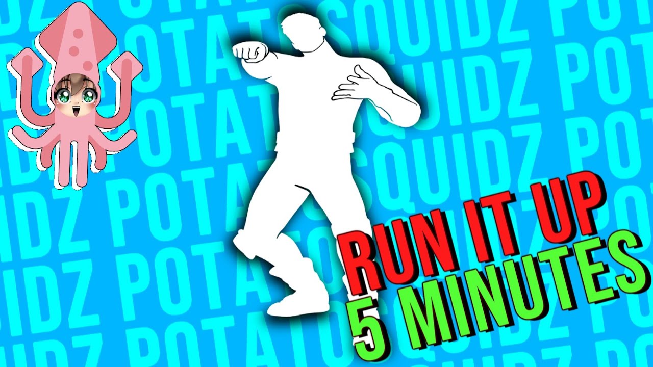 FORTNITE || RUN IT DOWN DANCE [ 5 MINUTES ] - YouTube