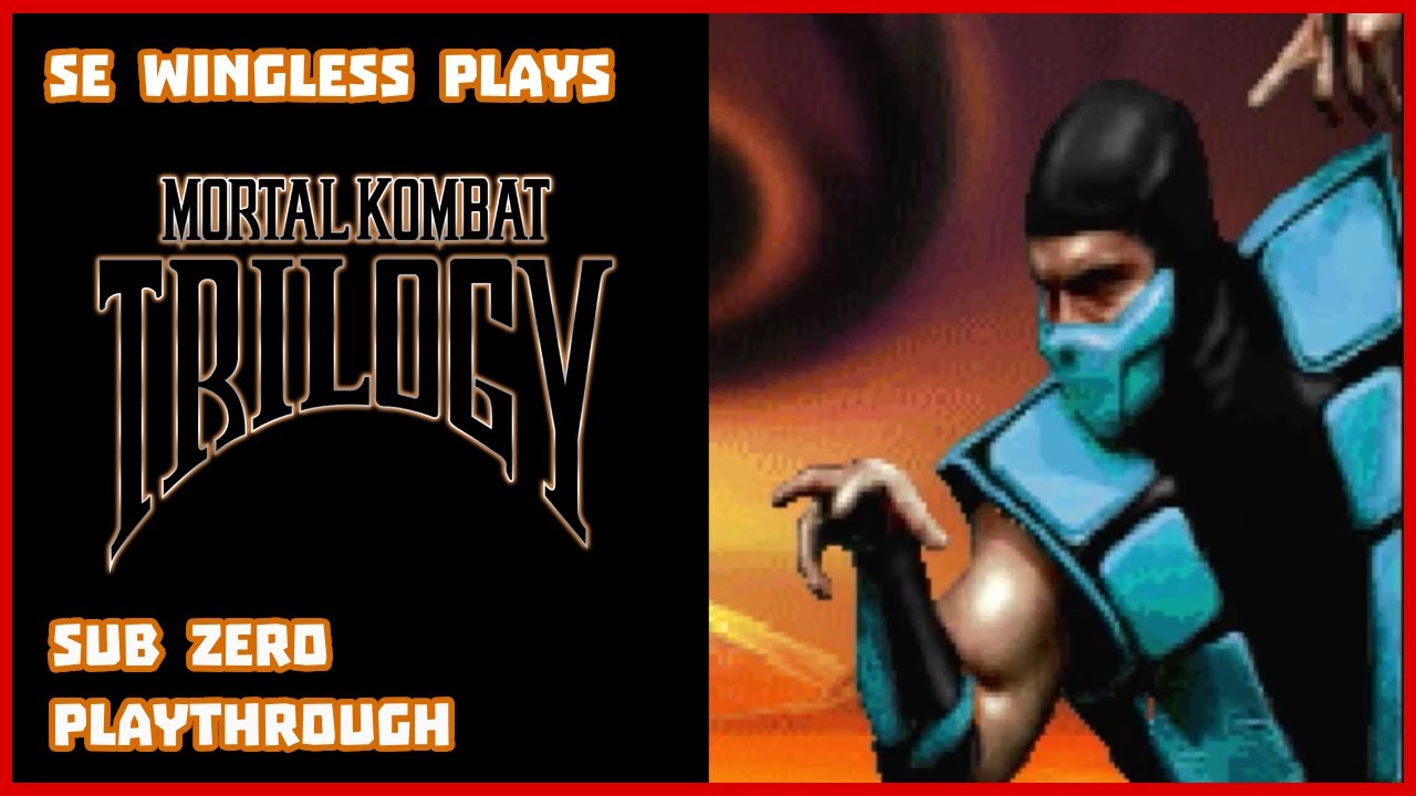 Mortal Kombat Trilogy (Playstation) Klassic Sub-Zero playthrough - YouTube