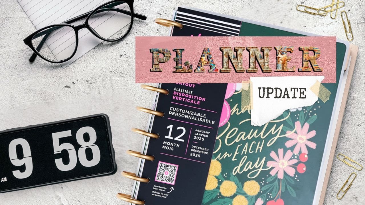 Planner Update 📓 - YouTube