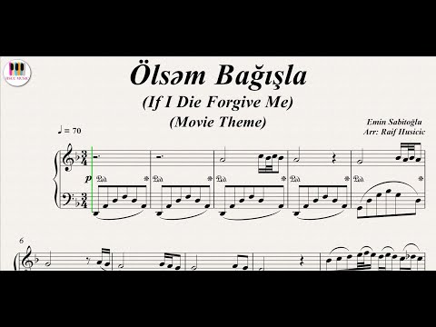 Ölsəm Bağışla (If I Die Forgive Me), (Movie Theme) - Emin Sabitoğlu, Piano