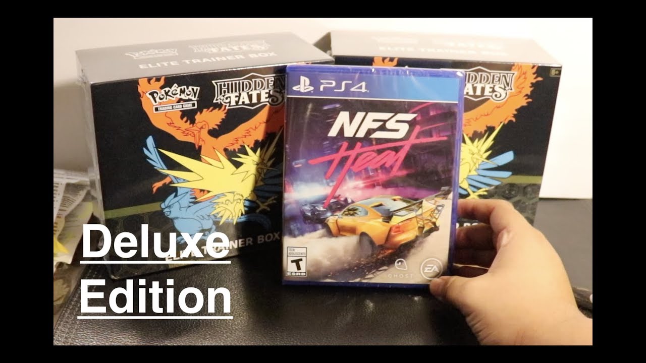 Need For Speed Heat Deluxe Edition Unboxing For Ps4 Youtube
