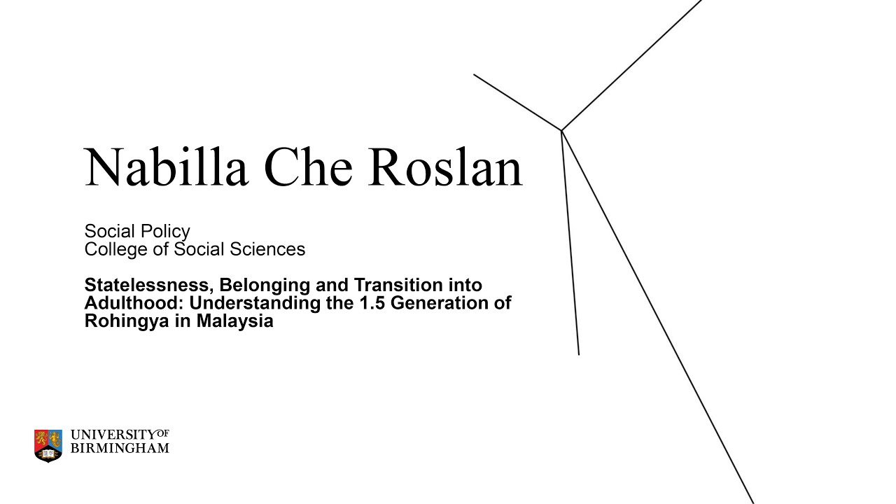 Nabilla Che Roslan Live @ UoB 3MT Finals 2024 - YouTube