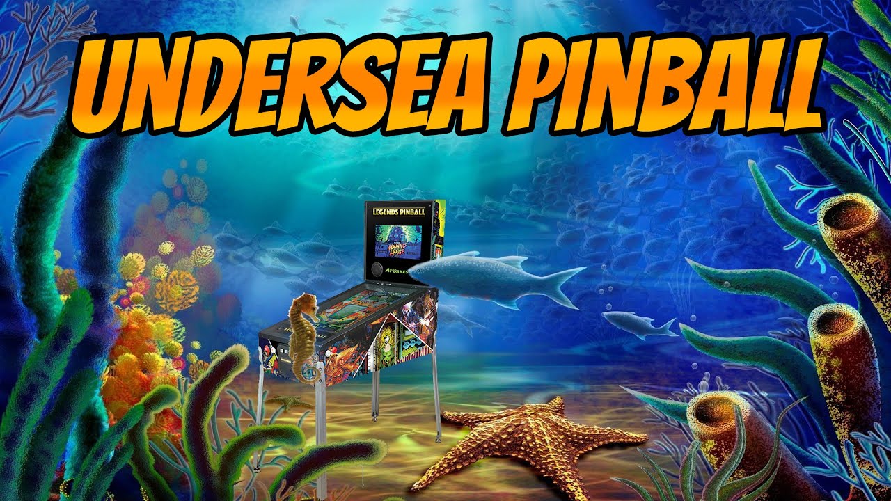 Playing Undersea Themed Pinball Machines on Legends Pinball - YouTube