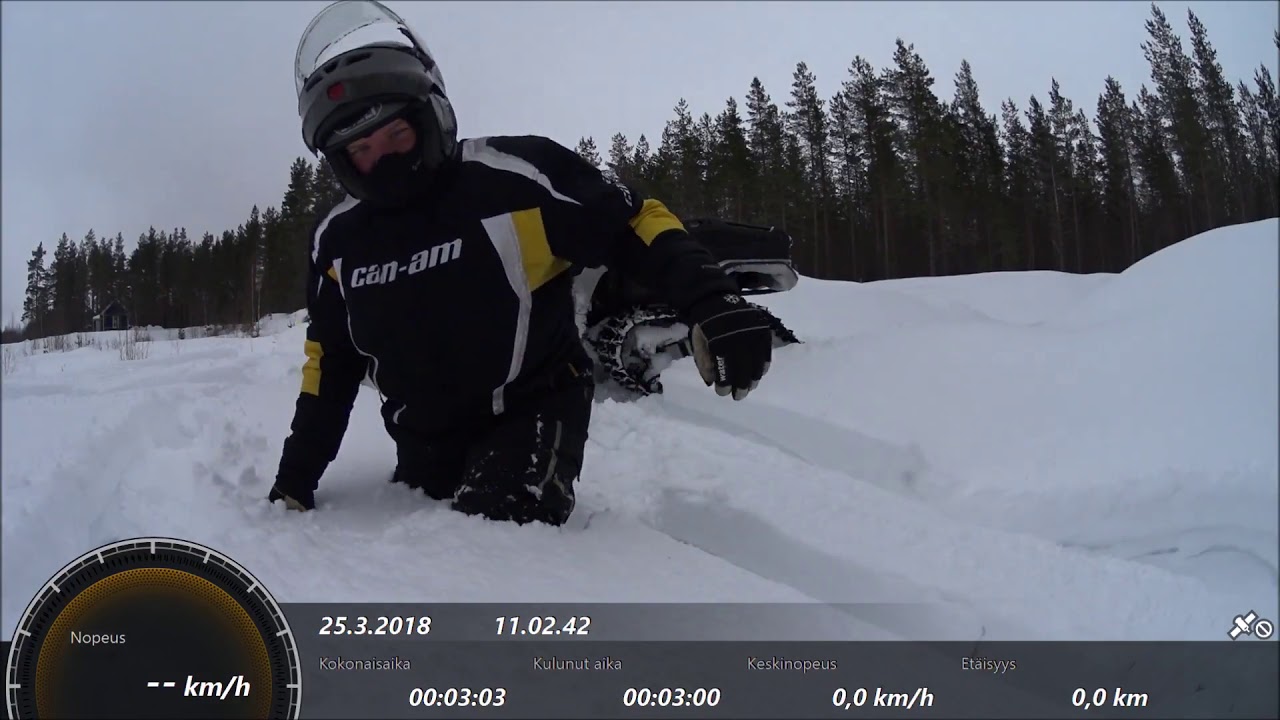 Can-am outlander 6x6 + Apache 360 lumella - YouTube