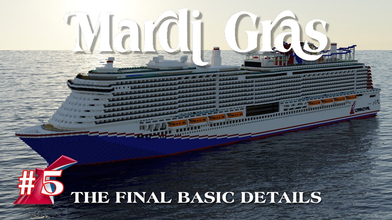 How to build Mardi Gras in Minecraft! | Part 5- The Final Basic Details ...