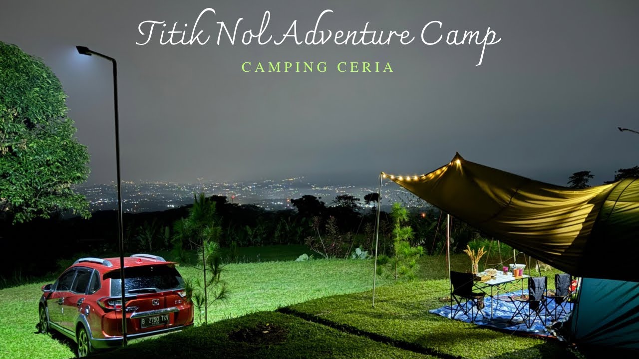 Titik Nol Adventure Camp | Camping Keluarga, Camping Ceria -Bogor - YouTube