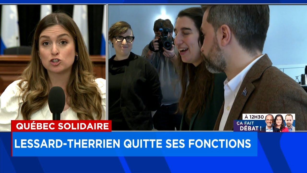 Émilise Lessard-Therrien quitte ses fonctions de co-porte-parole ...