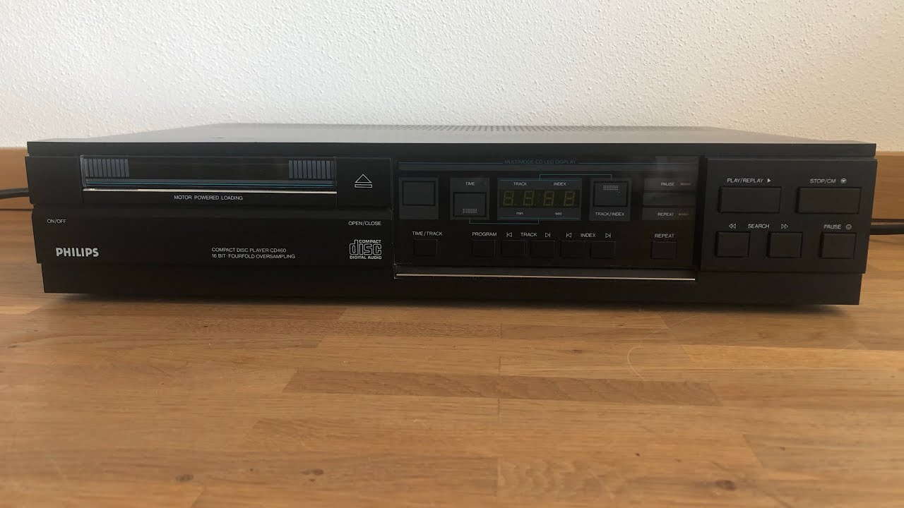 Philips CD 460/00 CD player - YouTube