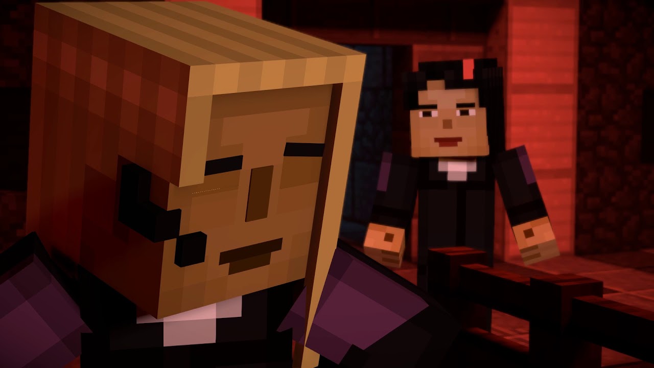 Meeting Xara Minecraft Story Mode - YouTube