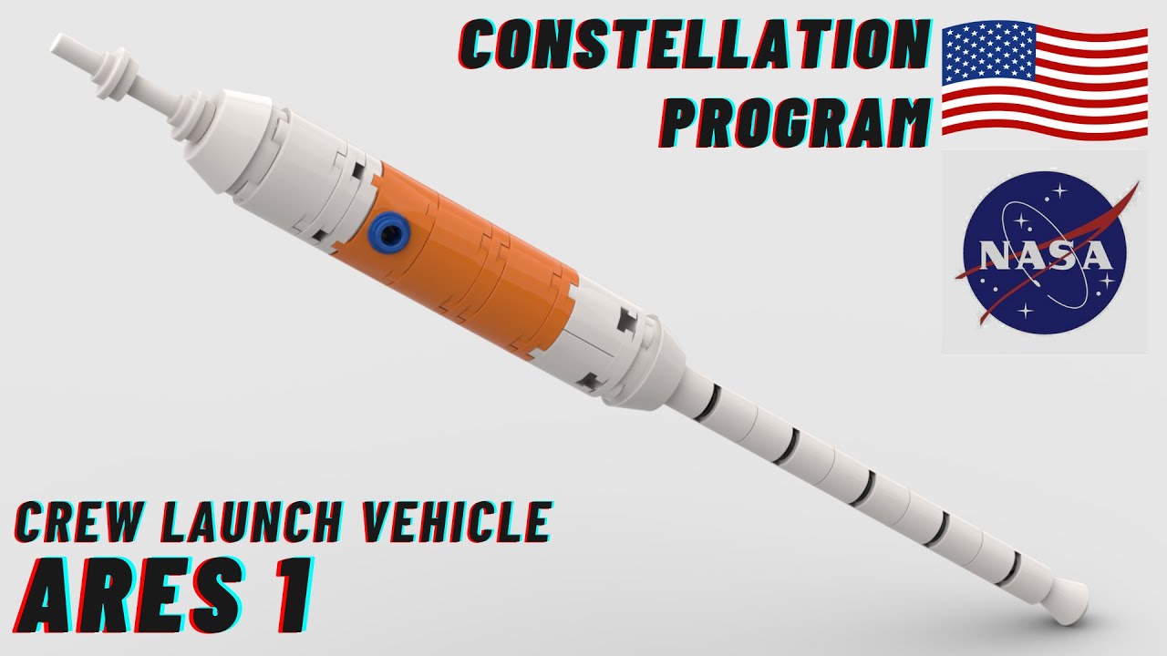 Lego Ares -1 Rocket - Constellations Program (55 Years Moon Landing ...