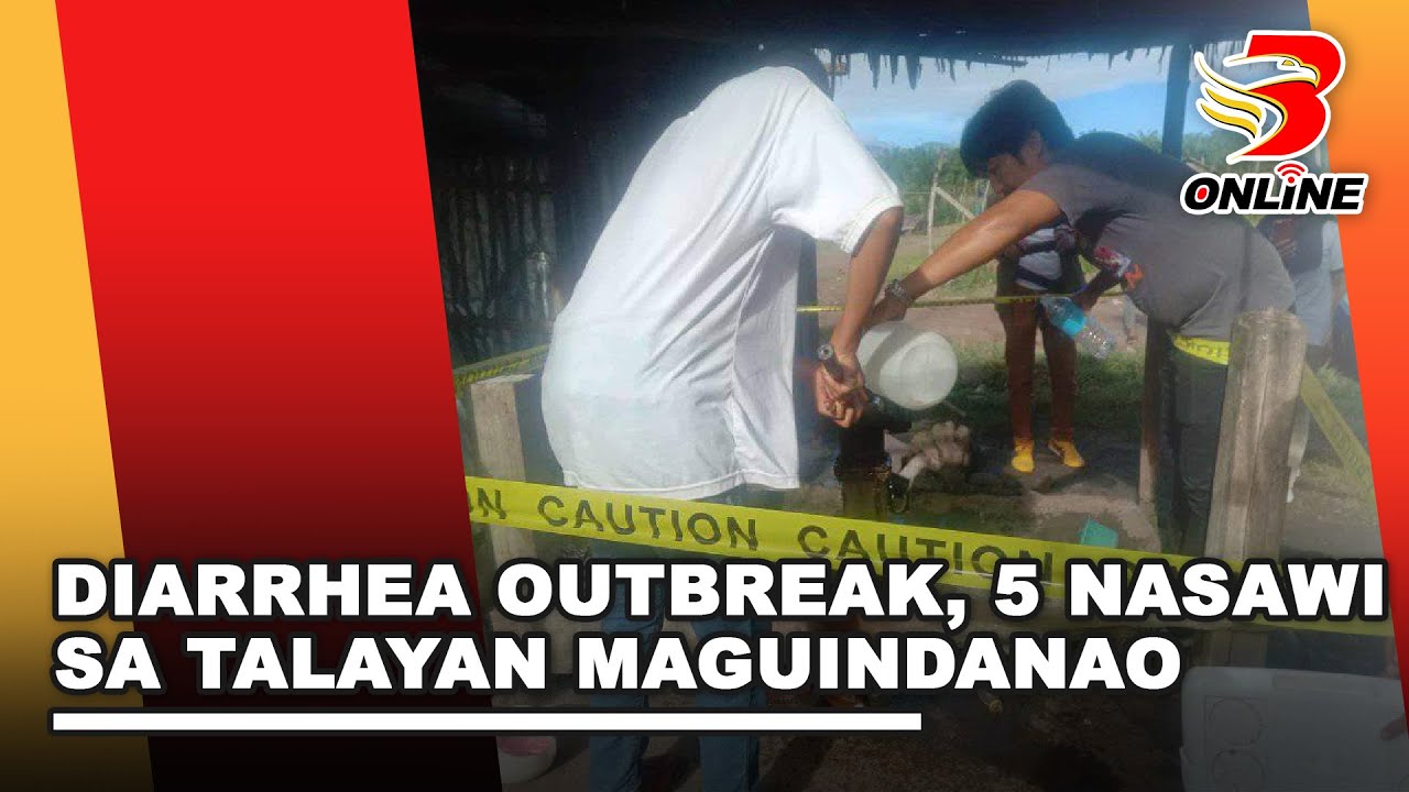 Diarrhea outbreak, 5 nasawi sa Talayan Maguindanao - YouTube