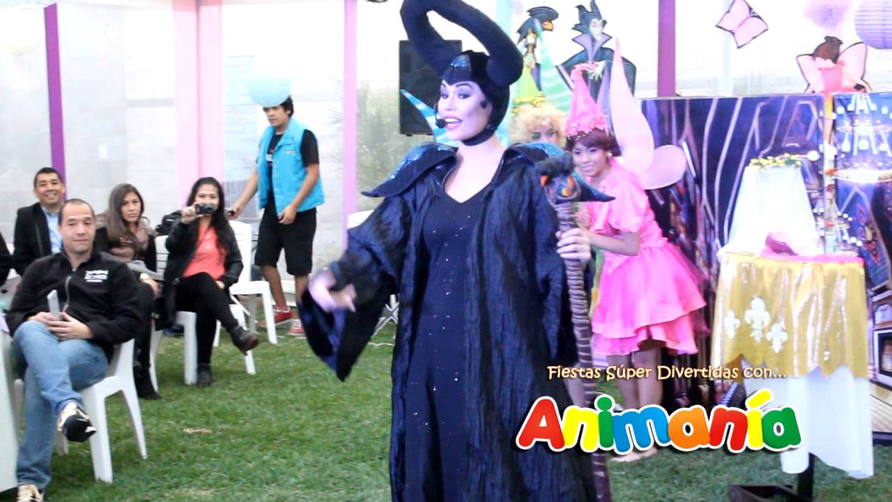 Show Infantil de Maléfica - Animania Show - Lima Peru - YouTube