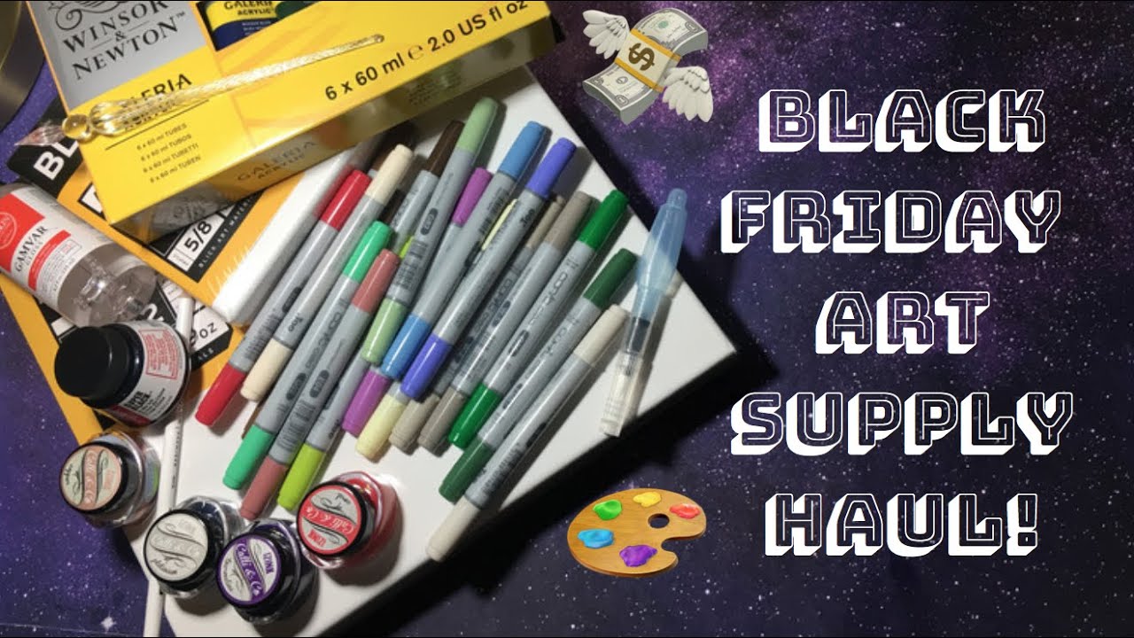 HUGE Black Friday Haul | Dick Blick | Michaels | Amazon - YouTube
