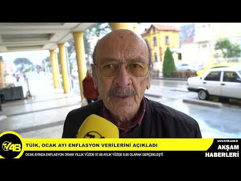 TÜİK, OCAK AYI ENFLASYON VERİLERİNİ AÇIKLADI