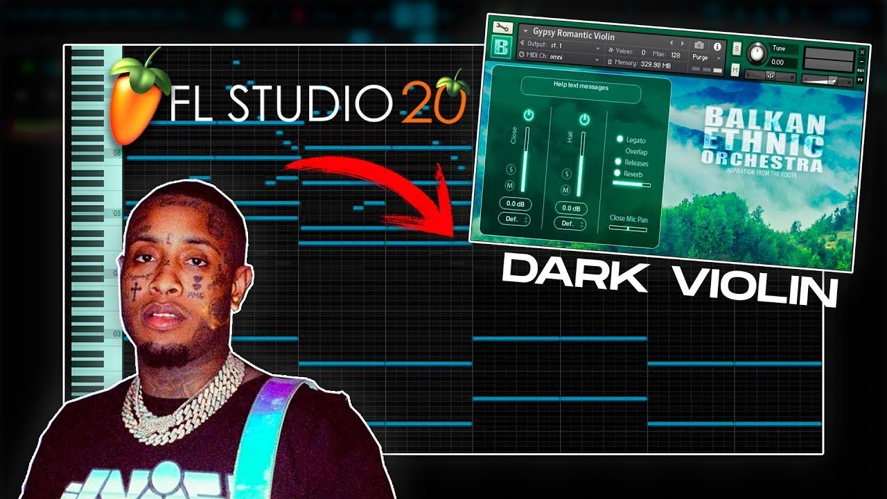 🔥 How To Make Dark Orchestral Southside & Pyrex Whippa Melodies|FL ...