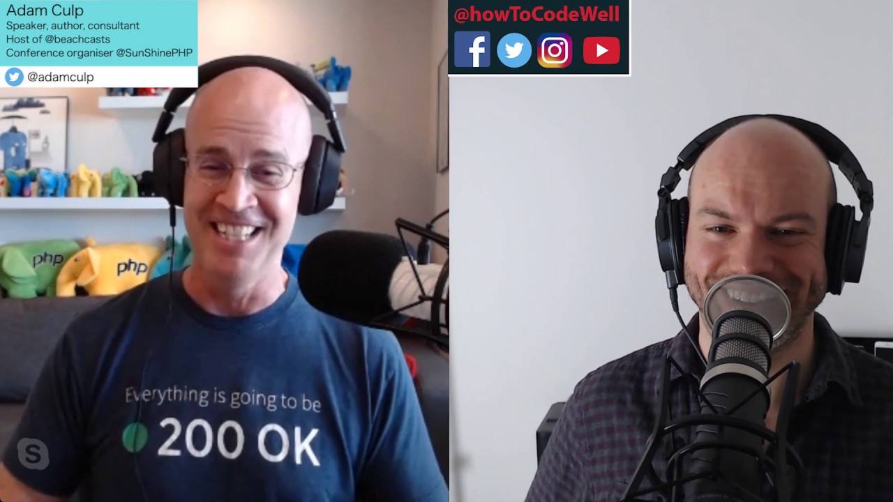 Adam Culp Talks about Sunshine PHP - How To Code Well Podcast - YouTube