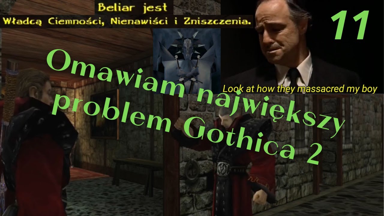 11. Gothic 2 to dobra gra, ale zła kontynuacja. Omawiam największy ...