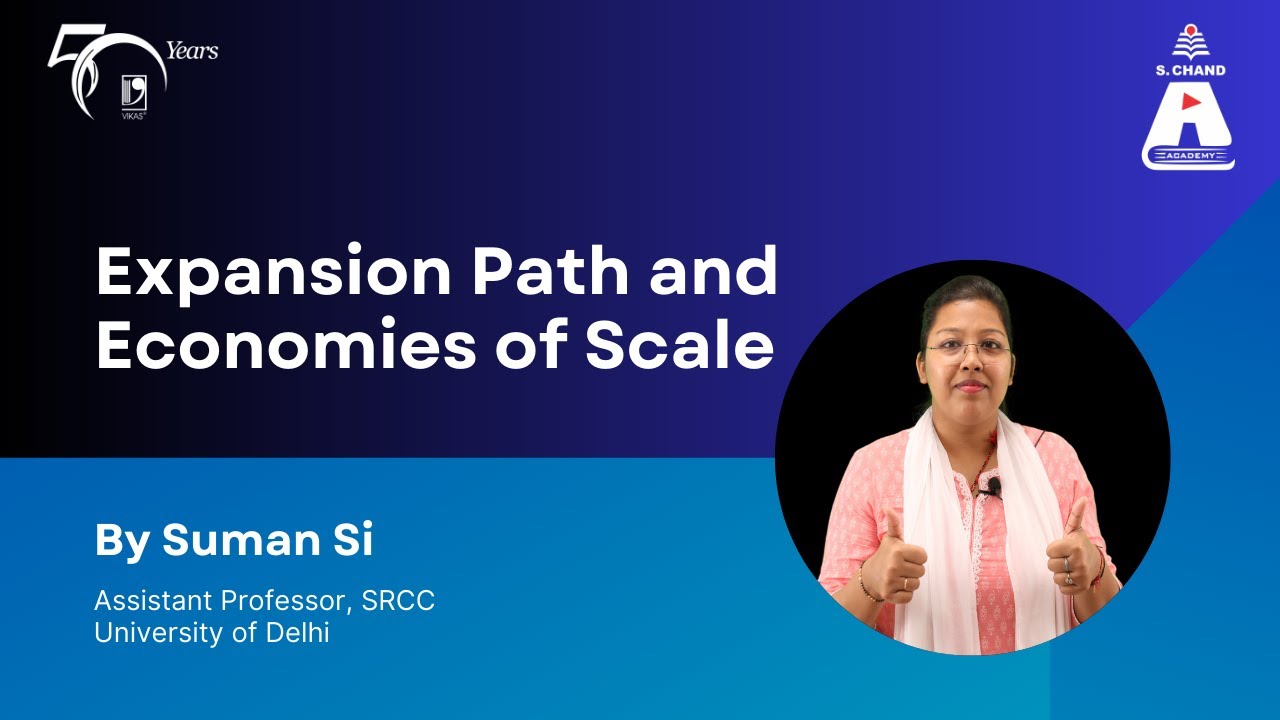 Expansion Path and Economies of Scale | Business Economics | S Chand ...